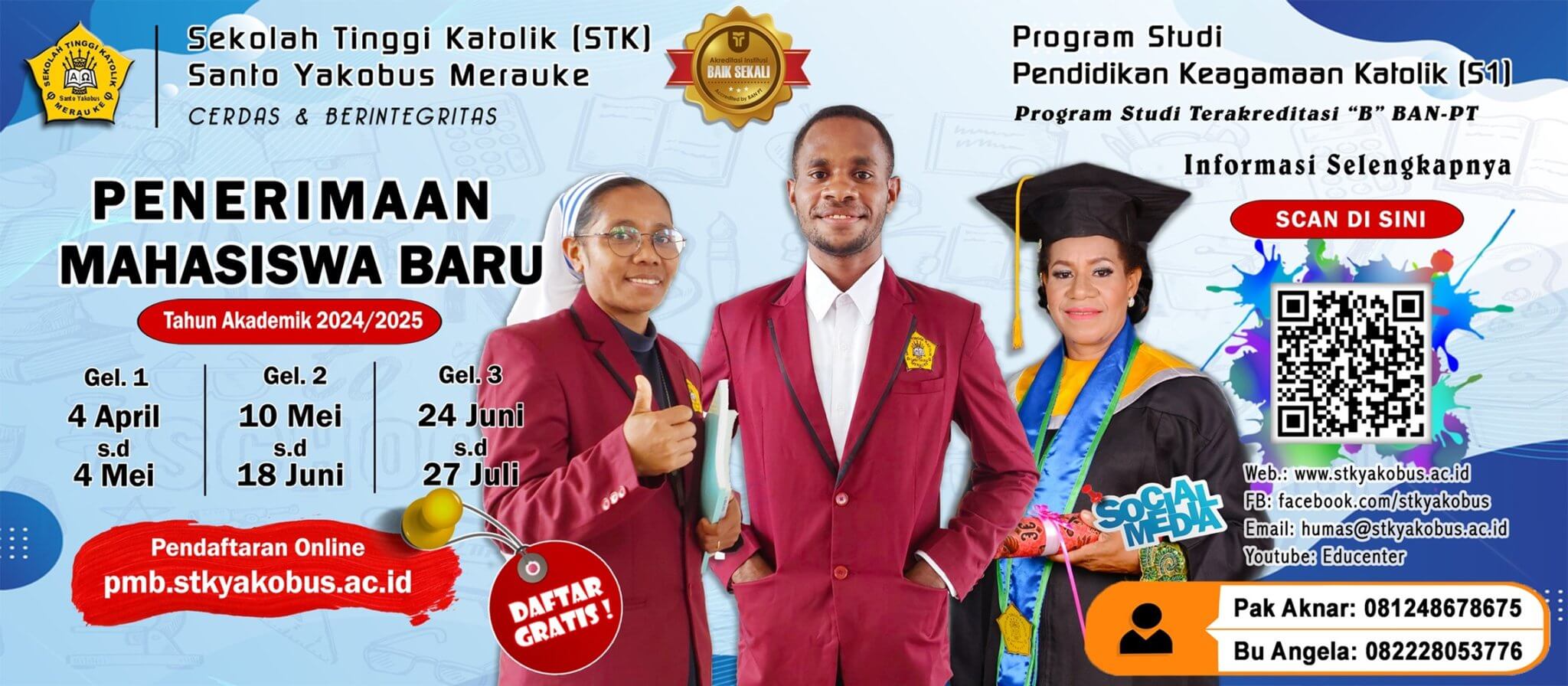 Penerimaan Mahasiswa Baru Tahun Akademik 2024/2025 - Sekolah Tinggi ...